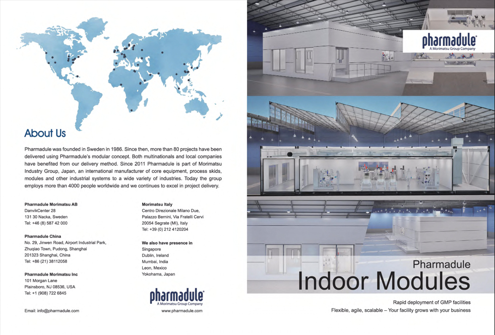 Pharmadule – Indoor Modules-Company Brochure-Morimatsu LifeSciences